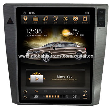 Vertical Screen Car Navigation System Android 7.1/10.4" For Vw Magoton ...