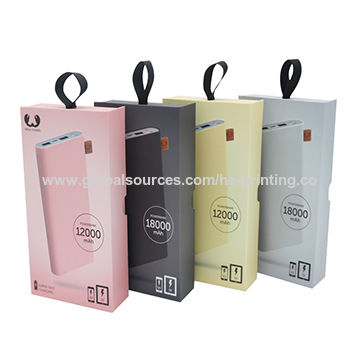 Buy Wholesale China Customized Logo Printing Power Bank Box, Electronic ...