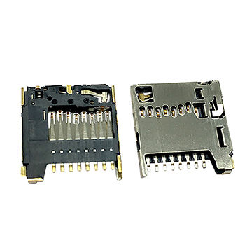 Buy Wholesale China Microsd 1.28h Push Ultra-thin Stable Connector ...