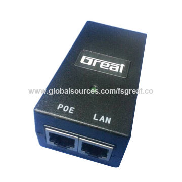 Buy Wholesale China Poe Adapters, 48v/25.4w/poe Power Supply/active 802 ...