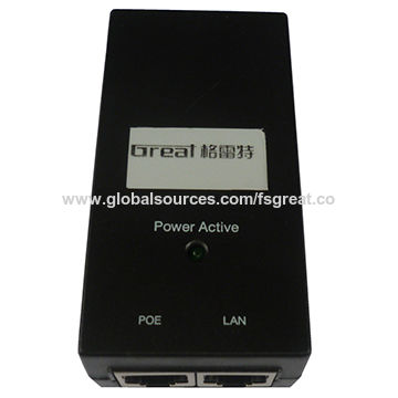 Buy Wholesale China 24w Passive Poe Injector 24v 1a Desktop Type With ...