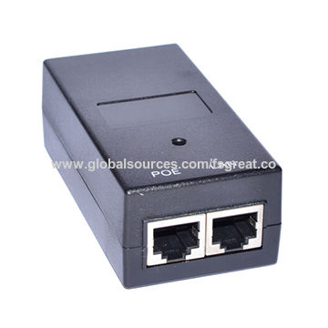 China 48V DC Input/48V DC/PoE Adapters, PoE Injectors Midspan Ethernet ...