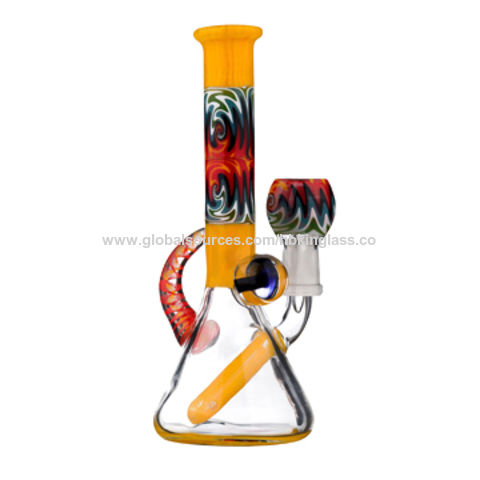 China HBking sonic wave bong glass water pipe glass pipes bongs pipes ...