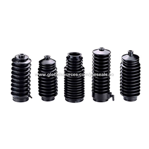 Custom molded bellow seal dust flexible pvc neoprene silicone rubber ...