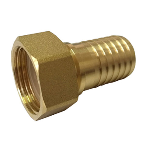 Buy Wholesale China Female Thread With Serrated Hose Shank Brass En ...