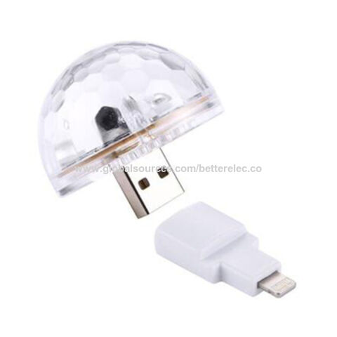 Buy Wholesale China 3w 4 Leds Led Usb Magic Ball Music Sound Control ...