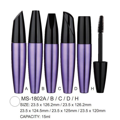 15mL Round Plastic Mascara Container, Mascara Container Cosmetic ...