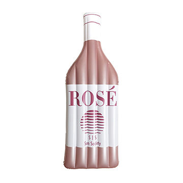 Buy Wholesale China Wine Bottle Shaped Pool Float With Printed Logo As ...
