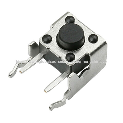 Right angle tact switch 6x6 tact switch momentary push button switch ...