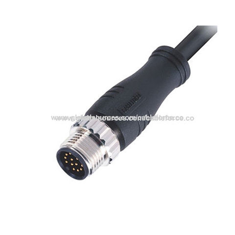 Buy Wholesale China M12 A Code Male 12 Pin Ip67 Circular Connector ...