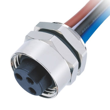 Buy Wholesale China 7/8" Mini Change Connector, 3-pin Female Rear Panel ...