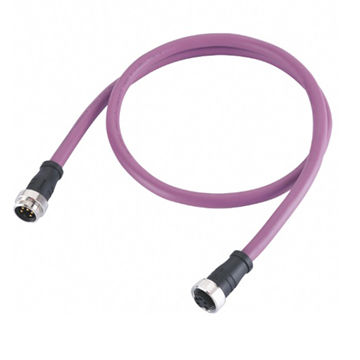 China PROFIBUS cable 7/8 mini change connector 5pin male to female ...