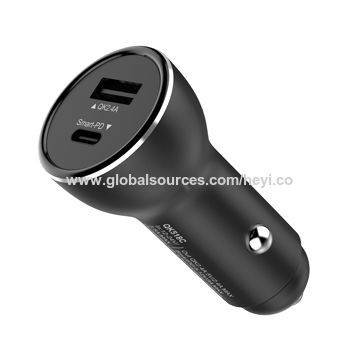 Buy Wholesale China Usb Type C 3.0 In-car Charger Supports Type C Pd ...
