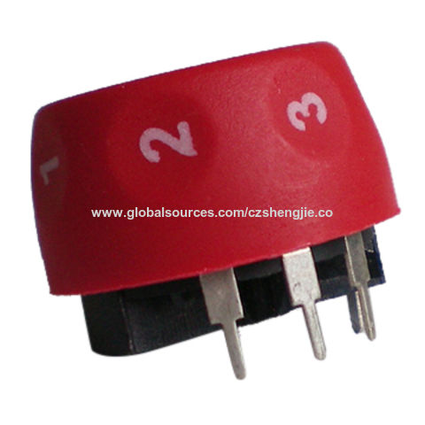 Red Rotary Switch With High Rated Voltage - China Wholesale Rotary ...