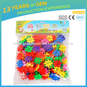 Buy Wholesale China Non-toxic Plastic Bricks/building Blocks, Baby ...