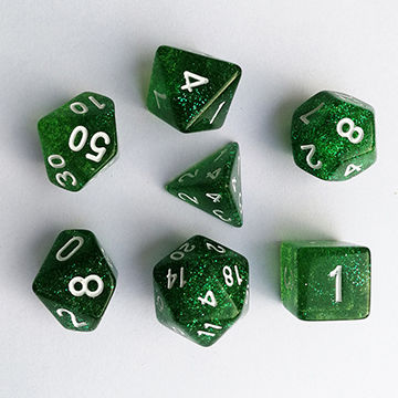 Buy Wholesale China Acrylic Dice Custom Made Flash Powder Polyhedral ...
