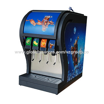 Coke Post Mix Soda Fountain Dispenser, Coke Dispenser Machine With 4 ...