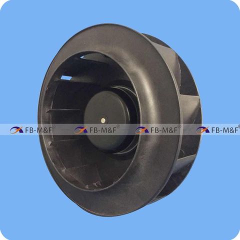 Plastic Centrifugal Fan DC 24V 48V 250mm Backward Curved, external ...