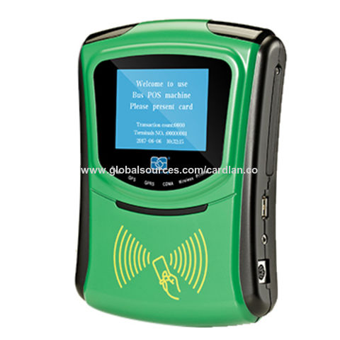 School bus RFID reader with 5-inch LCD screen with 4G and GPS module ...