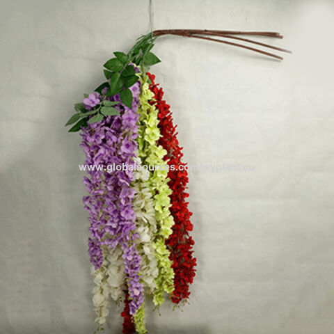 Buy Wholesale China Artificial Wisteria Flower In Different Colors With ...