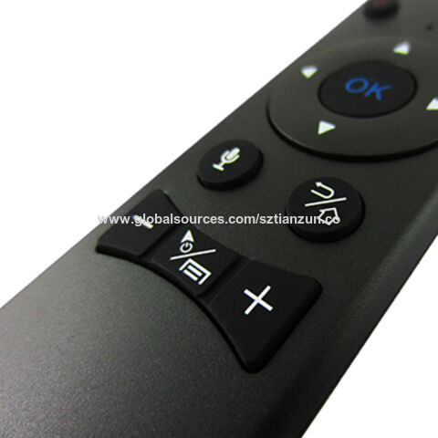 2.4G Air Mouse Remote Control with Microphone, wireless controller air ...
