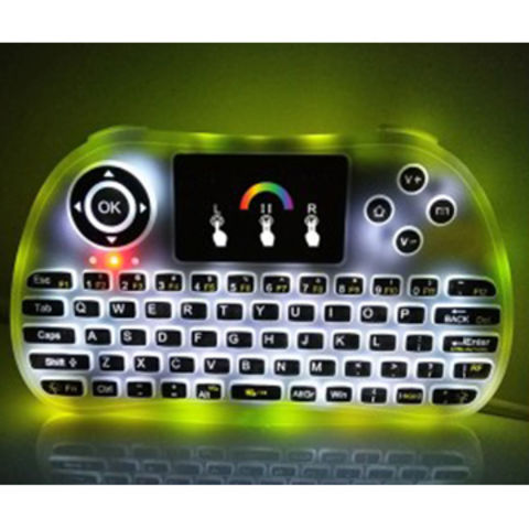Buy Wholesale China Colorful Side Backlight 2.4g Wireless Mini Keyboard ...