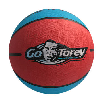 Buy Wholesale China Double Color Rubber Basketball In Size 5 & Double ...