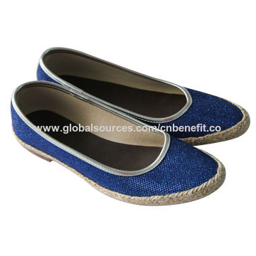 Buy Wholesale China Canvas Shoes With Rubber And Tpr Sole And Canvas ...