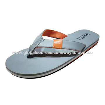 Buy Wholesale China Indoors Plain Casual Men's Bath Flip-flops With ...