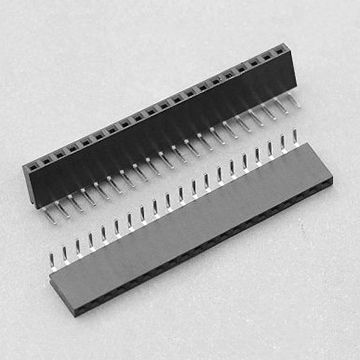 Buy Wholesale Taiwan 2.54mm Pitch Female Header, Single/dual And Triple ...