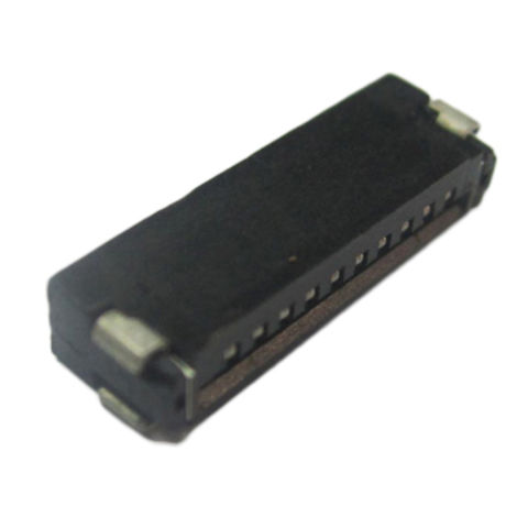 Taiwan 1.0mm Pitch Non-ZIF FPC Connector, SMT Side Entry, Upper Contact ...
