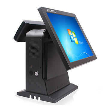 15" Touch POS terminal with customer display, touch Terminal pos POS ...