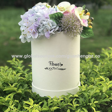 Buy Wholesale China Oem Fancy Round Gift Box Cardboard Flower Boxes ...
