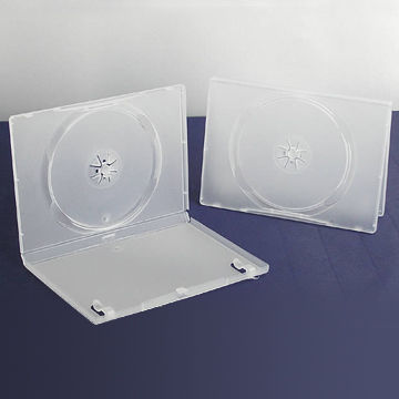 Buy Wholesale China 14mm Single Dvd Case With Matte Finish, Semi Clear ...