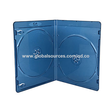 7mm Blu-ray Case Double With Clip/silver Logo/engrave Logo - Wholesale ...