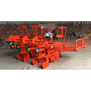 Double rows sugar cane seed planters, sugarcane planting machines ...