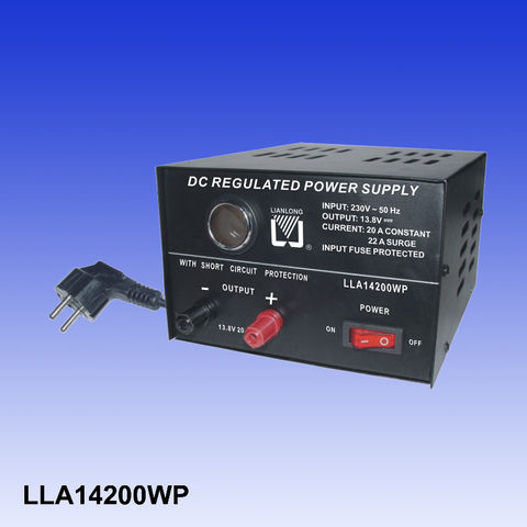 Ac/dc Regulated Power Supply With Heavy-duty Metal Housing And 22a ...