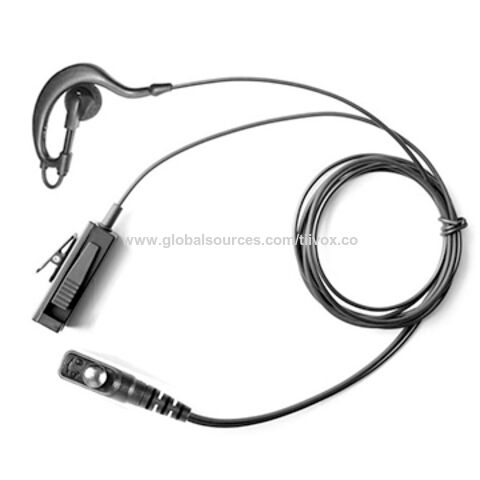 Two-wire Kit With Rubber Ear-loop And Side-bar Ptt For Hytera Pd785 $4 ...