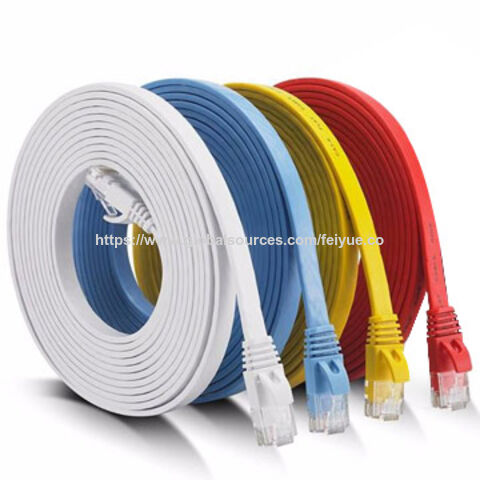 Flat UTP cat6 patch cord cat6 patch lead flat, flat cat6 patch lead ...