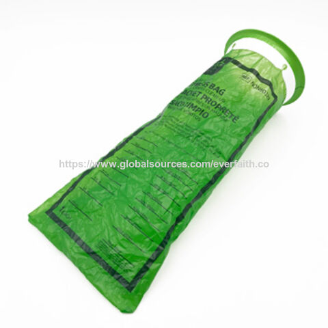 Buy Wholesale China Green Emesis Bag, vomit bag, Custom Logo and ...