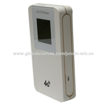 China 4G LTE portable mifi wireless router with power bank support B66 ...