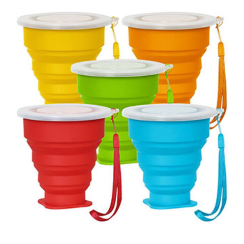 Buy Wholesale China Silicone Collapsible Travel Cup - Silicone Folding ...