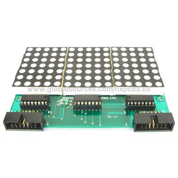 China LED Screen Module LED Lattice Type, Dot-matrix LED Display on ...