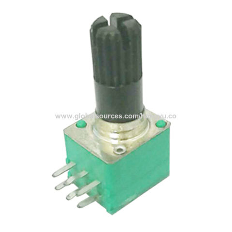 Buy Wholesale China Plastic T18 Shaft Dual Unit Pots Used In Audio ...