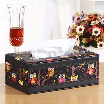 Buy Wholesale China Vintage Tissue Box Cover Pattern Tissue Box Cover ...
