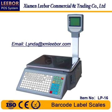 Electronic Barcode Label Pricing Scale, Supermarket Price Computing ...