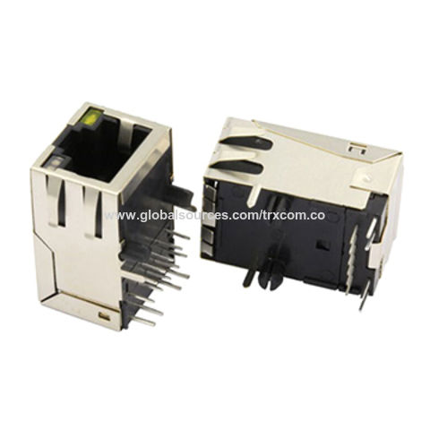 Buy Wholesale China Connector Rj45 Female 8p8c 2.54mm Soldering Right ...