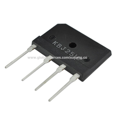Buy Wholesale China 25a Bridge Rectifier, Kbj2501, Kbj2502, Kbj2504, Kbj2506, Kbj2508, Kbj2510 ...