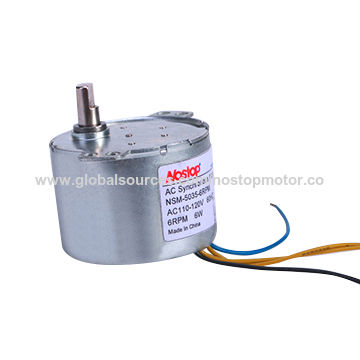 Buy Wholesale China Ac Synchronous Motor, 6w/6rpm & Ac Synchronous ...