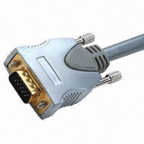 Vga Standard Cable For Video Graphics Array, Commonly Used To Link ...